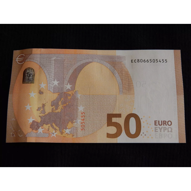 Fake 50€ banknote